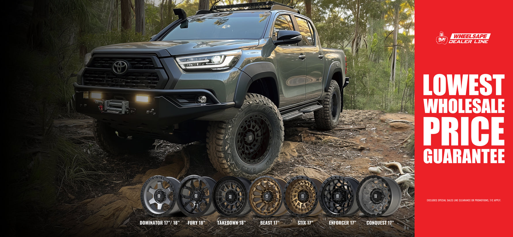 WheelsAPE DealerLine| Wholesale Offroad Wheels,Forged Wheels,Tyres ...