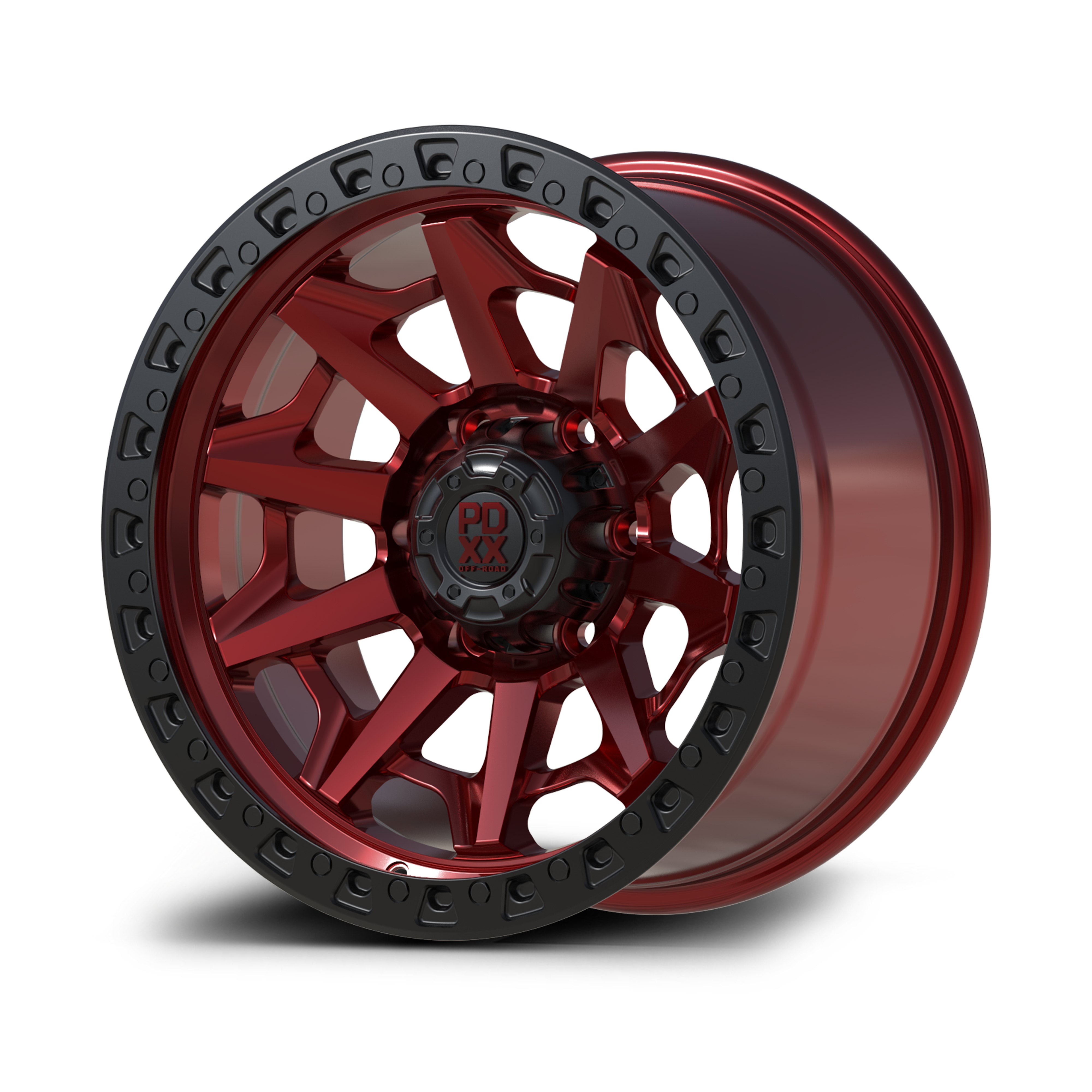 VIKING 17" - Imperial Red w/ Black Ring – WHEELSAPE AUSTRALIA